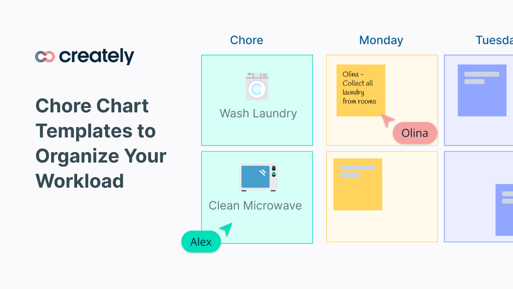 Chore Chart Templates to Organize Your Workload | Creately