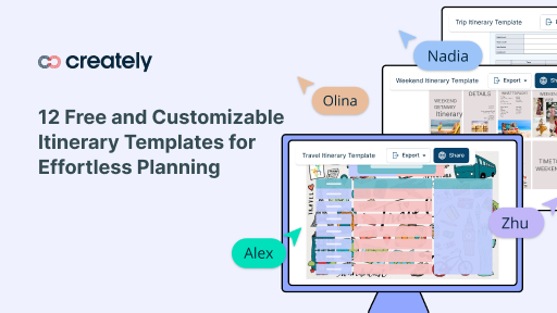11 Free and Customizable Itinerary Templates for Effortless Planning ...