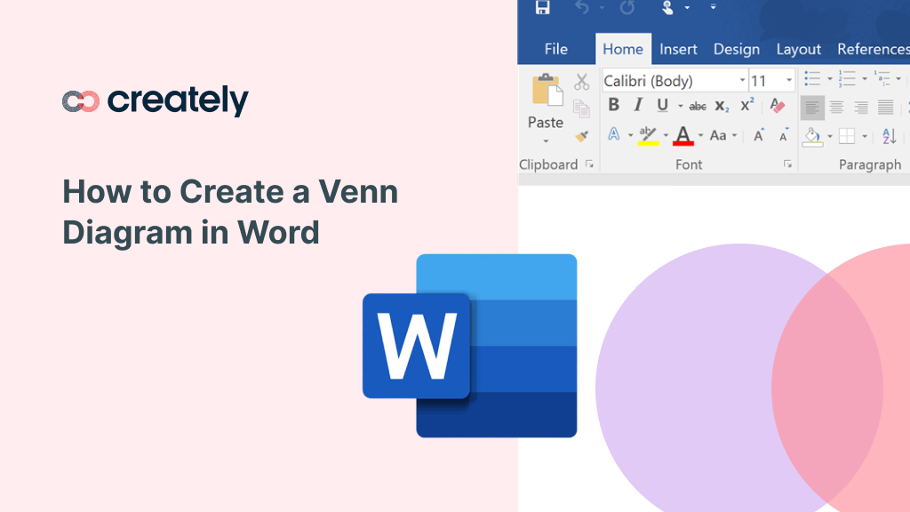 How to Create a Venn Diagram in Word: Definition, How to Make Steps ...